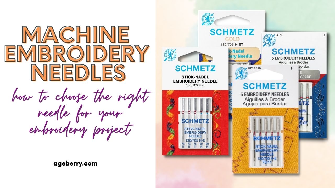 Choosing the Best Machine Embroidery Needle